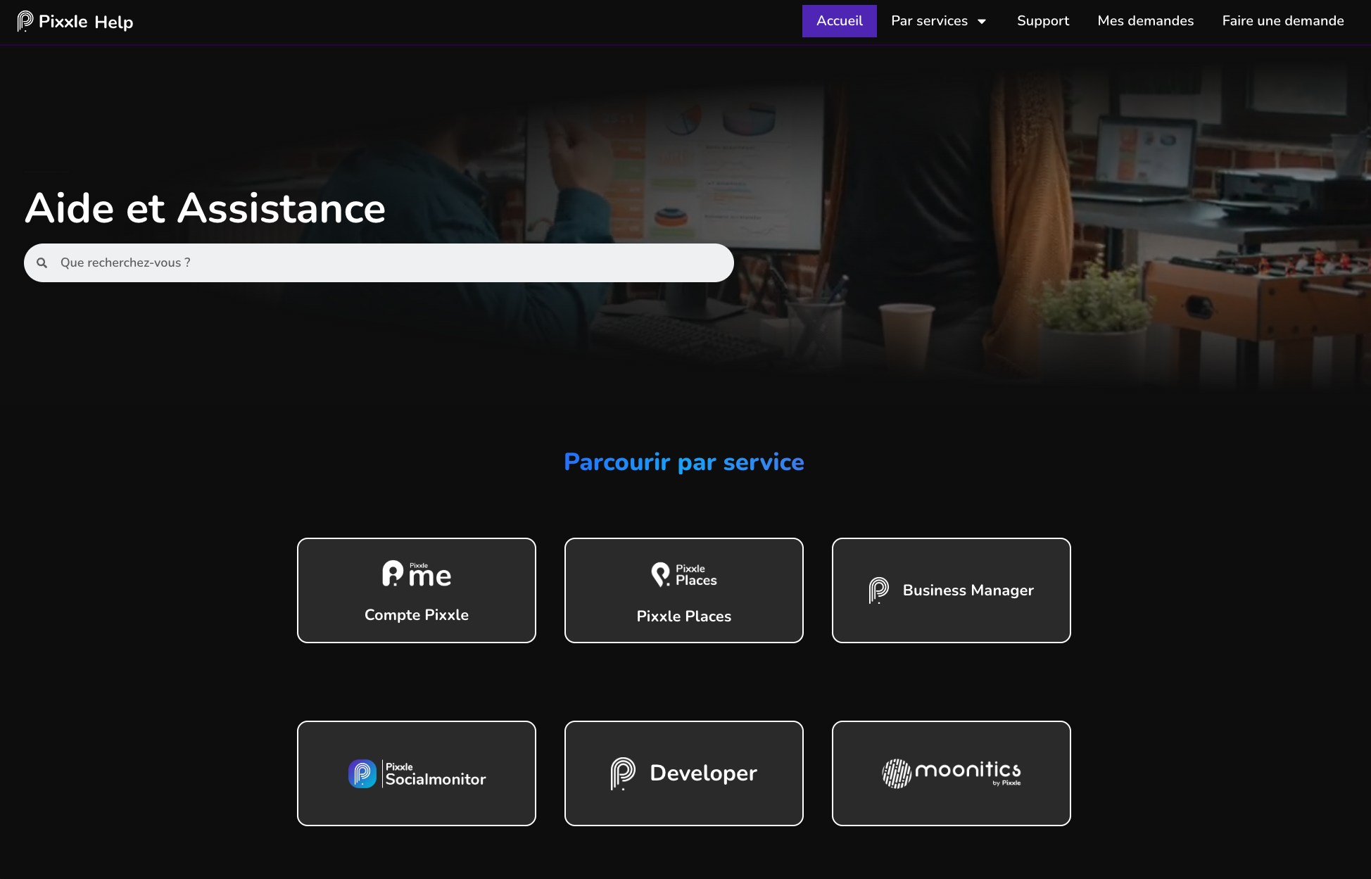 Pixxle Help fait peau neuve - Pixxle